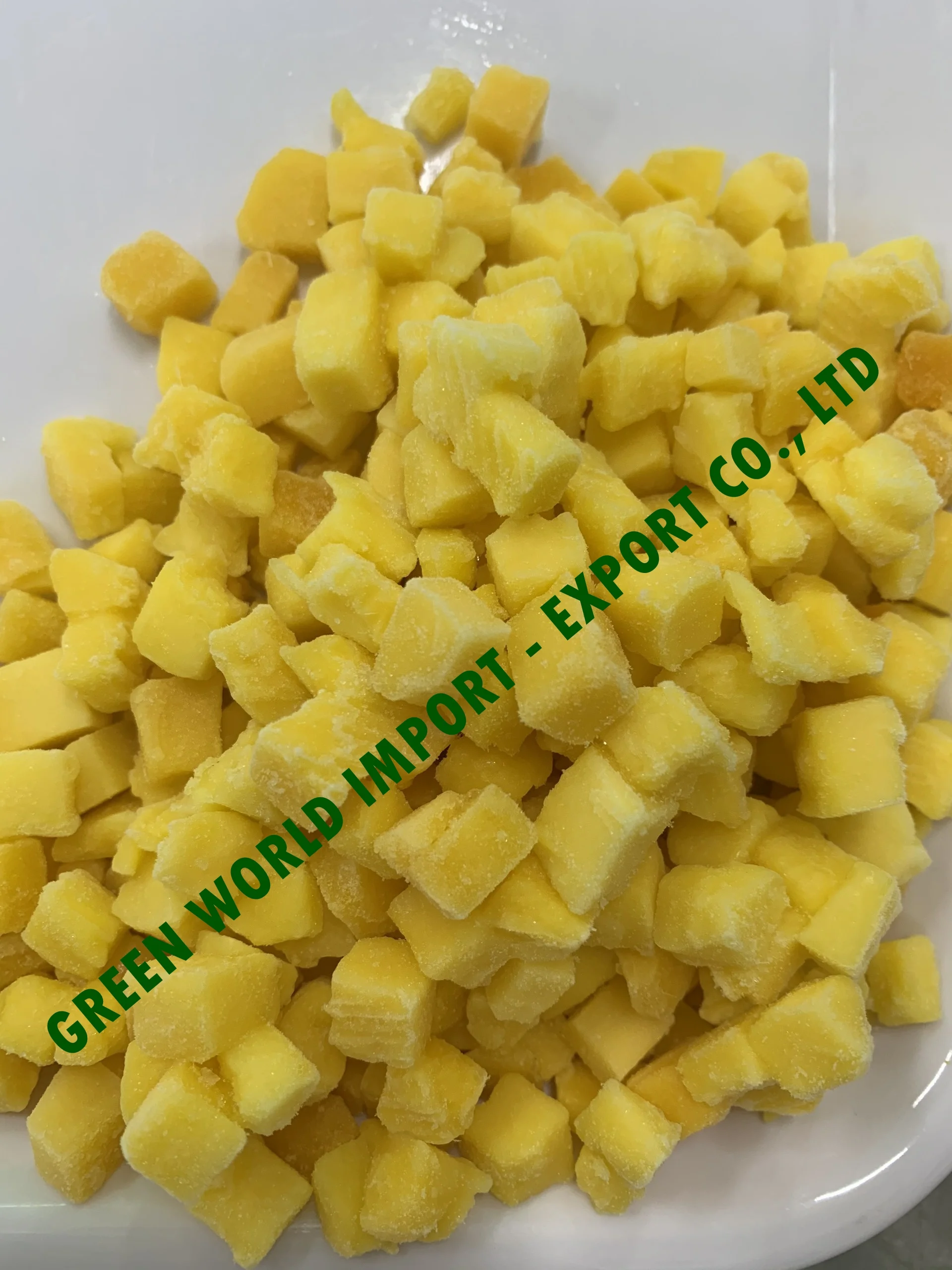 Sweet And Cool Frozen Mango Cube For Hot Summer - 100% Natural - The ...