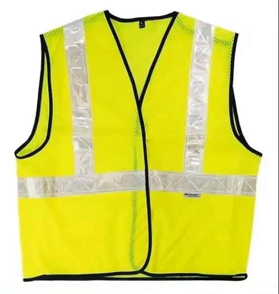 Ultra-bright Yellow Reflective Net Safety Vests - Buy Highly Reflective ...