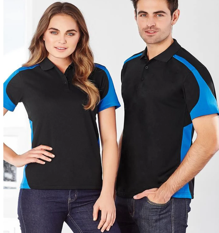 Corporate Staff Polo Shirt with Short Sleeve for Office Work-Wear ...