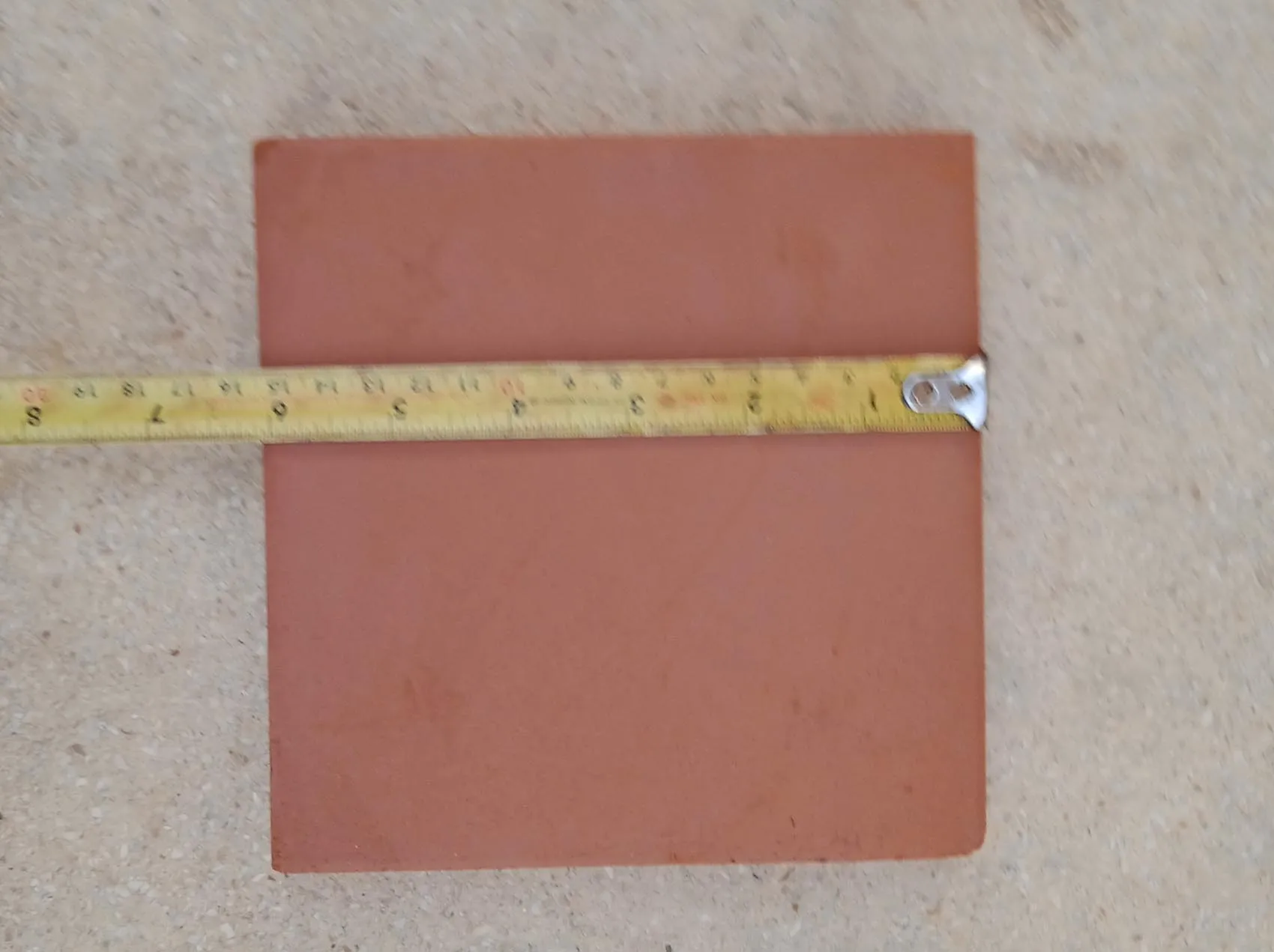 6X6 Inch Red Clay Terracotta Wall Cladding & Floor Tiles
