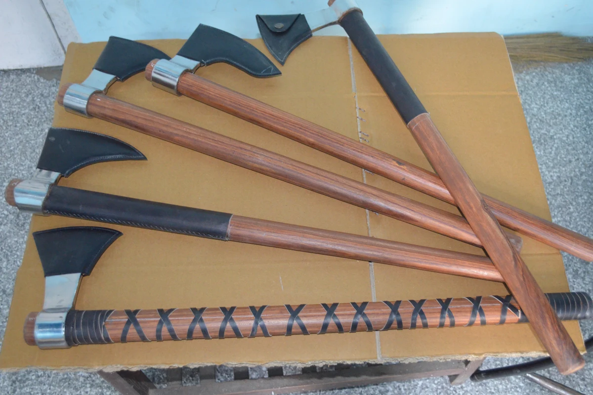 Affordable Prices Historic Medieval Axes With Top Grade Metal Head And ...