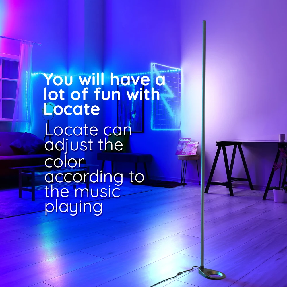 Wifi Smart Decorative Led Floor Lamp Wifi Led Floor Lamp Minimalist ...