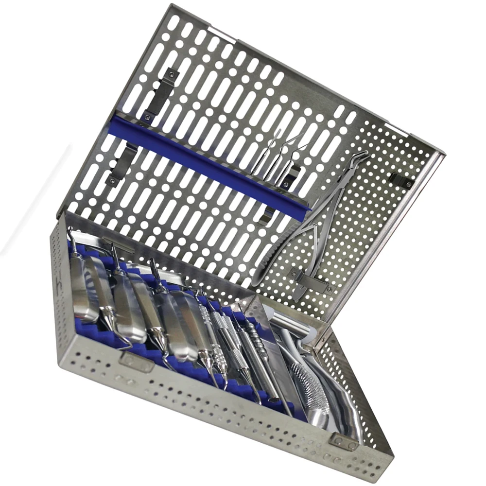 Dental Atraumatic Extraction Kit 11 Instruments With Large Cassette ...