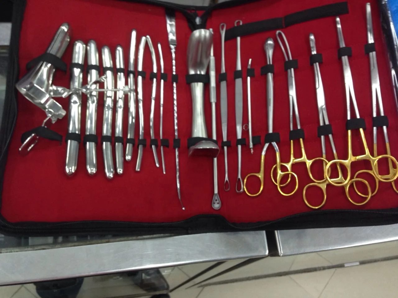 Virginal Gynecology Manual Surgery Instruments Set