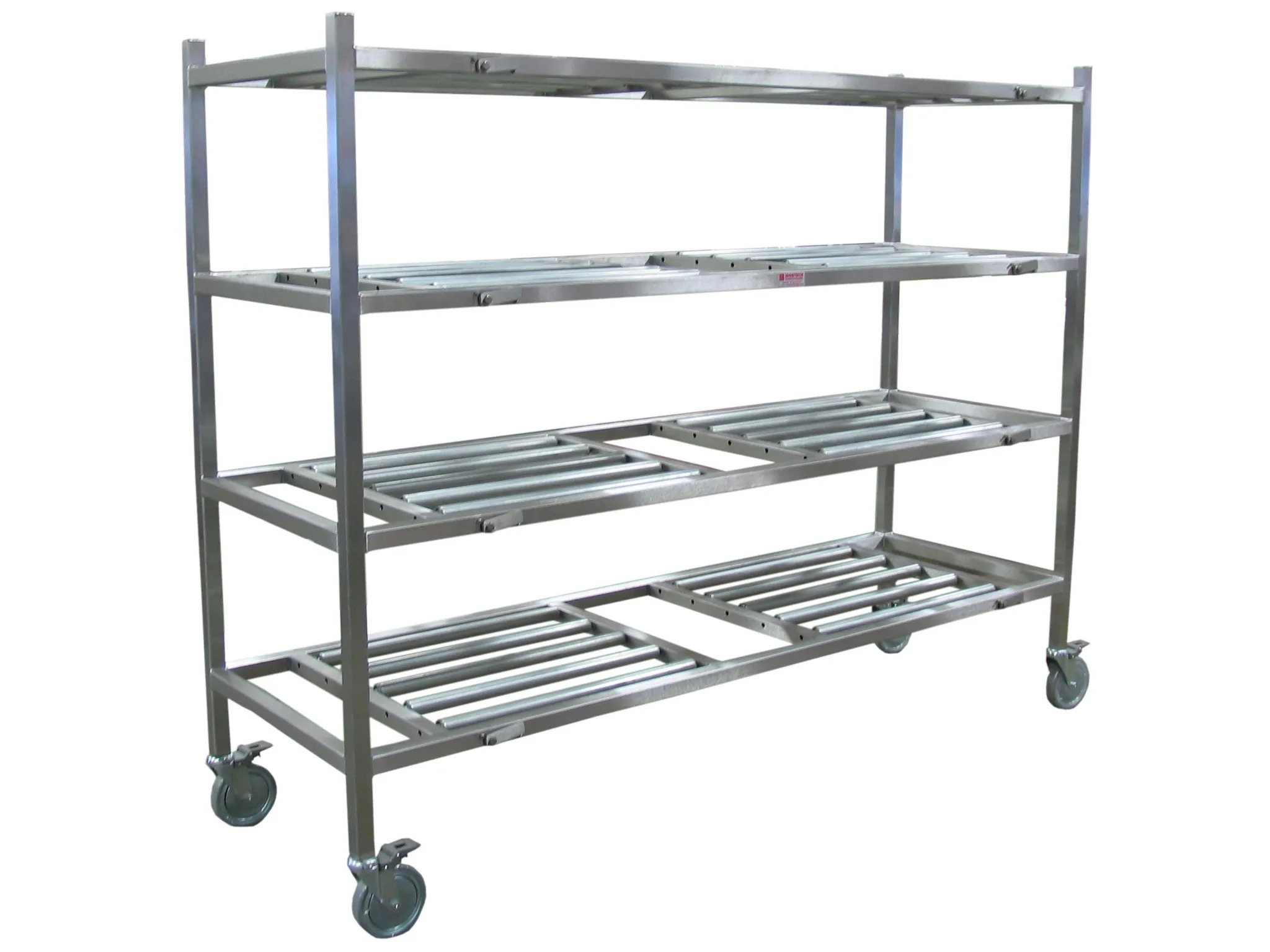 3 Tier Stainless Steel Mortuary Storage Rack - Durable & Movable