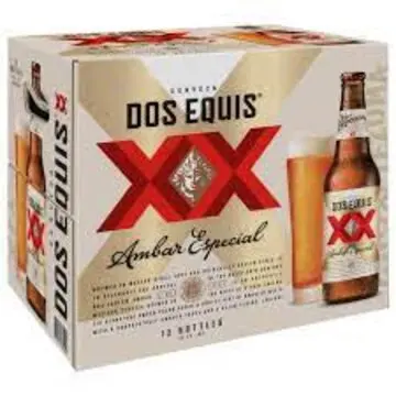 12 X Cerveza Cerveza Dos Equis Xx Bottles Premium Light Beer From ...