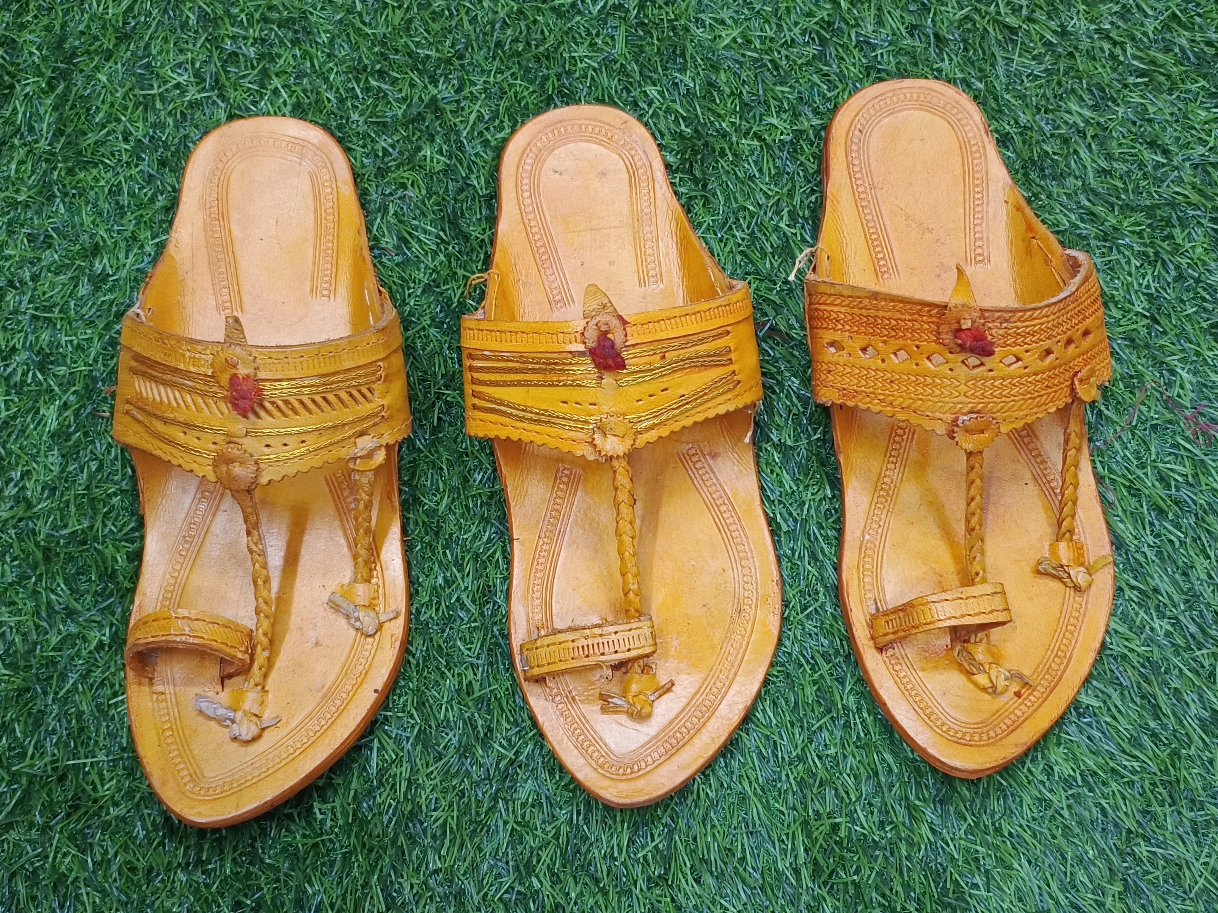 Custom Made Kolhapuri Chappals for Men & Women of All Age Groups ...