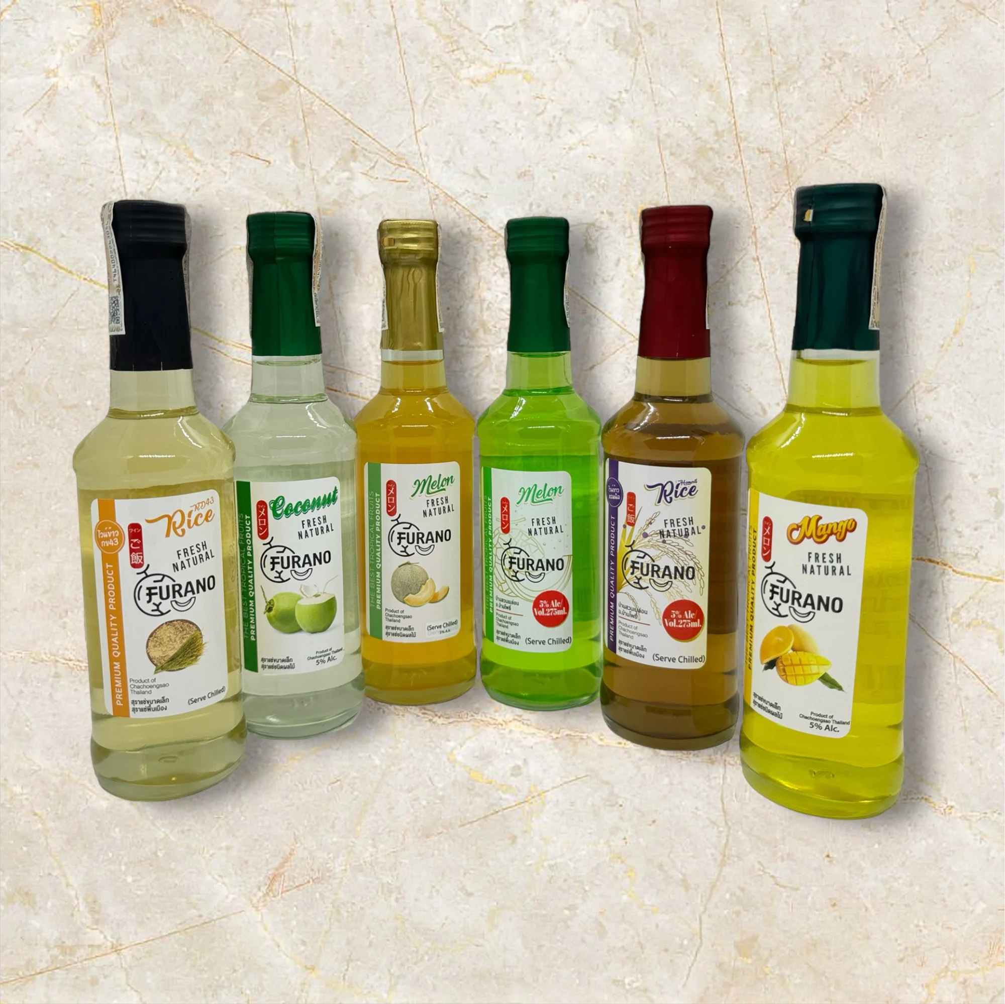 Premium Golden Melon Wine 275 Ml Sweet And Sour Fruit Drink Beverage ...