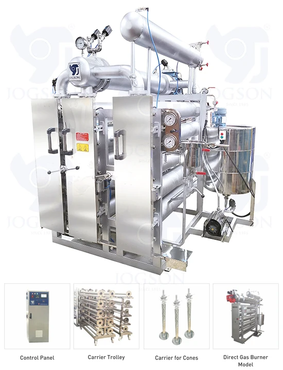 HTHP Automatic Horizontal Tubular Dyeing Machine 316L Stainless Steel ...