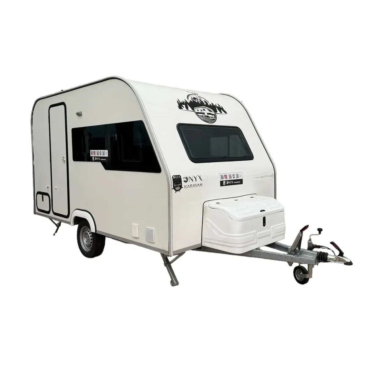 Caravan Family Caravan Family Camping Natural Coloring Caravan Of ...