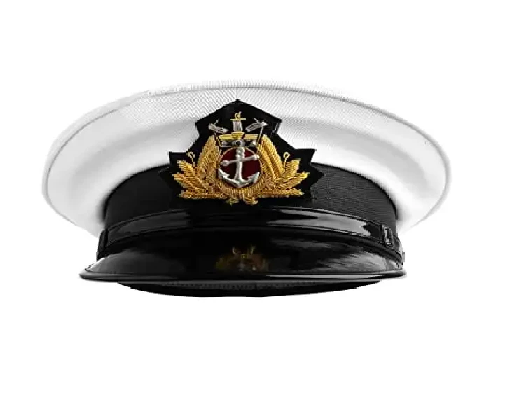 Wholesale 2024 Oem Officer Uniform Peaked Caps Wholesale Officer Cap ...