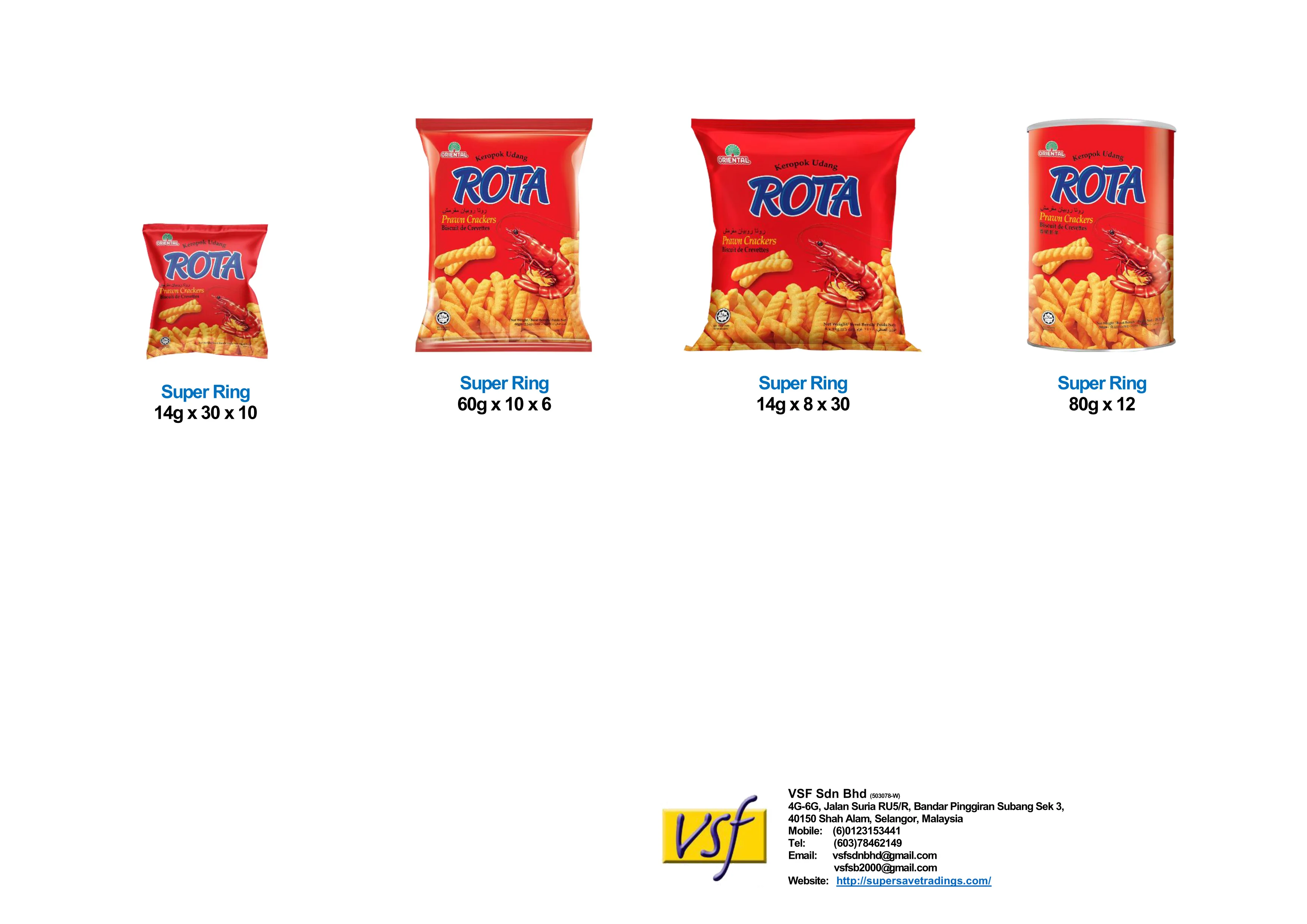 Rota Prawn Crackers - Enjoy Snack Time with Delectable Biscuits