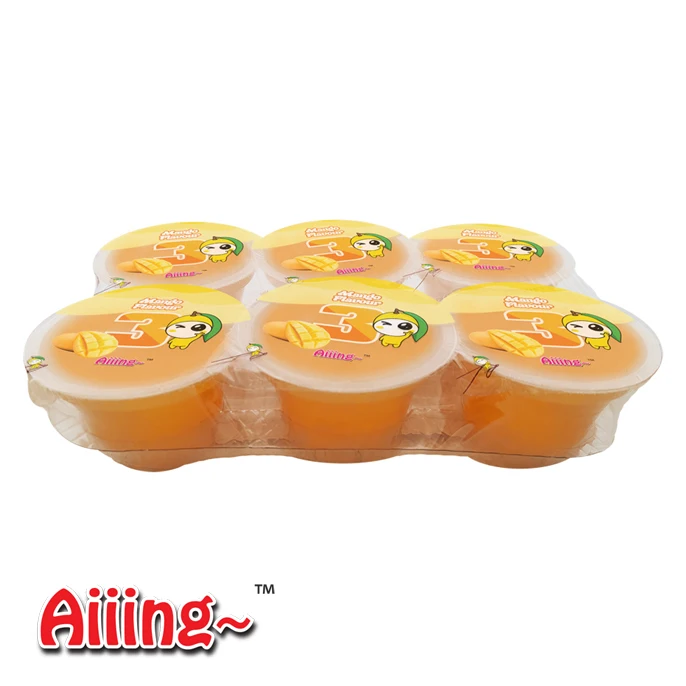 Aiiing Fruit Pudding Cups Aiiing Pudding Cups Mango Flavour Pudding ...