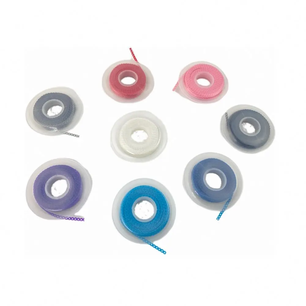 Dental Consumables ortodoncia Spool Rubber Band Long Orthodontic ...