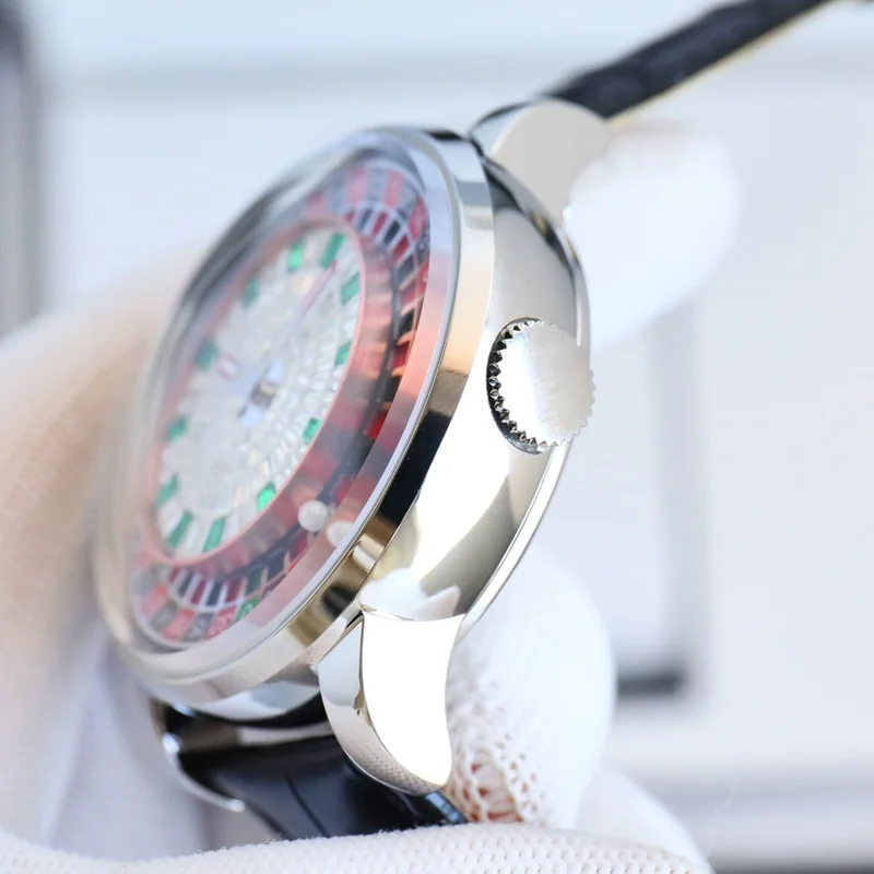 Luxury Japan Movement Watches - Gambling Disk Rotate Mens