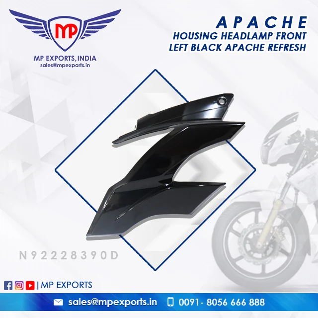 Tvs Apache Housing Headlamp Front L Black Apac Ref - Buy Shear Strength ...