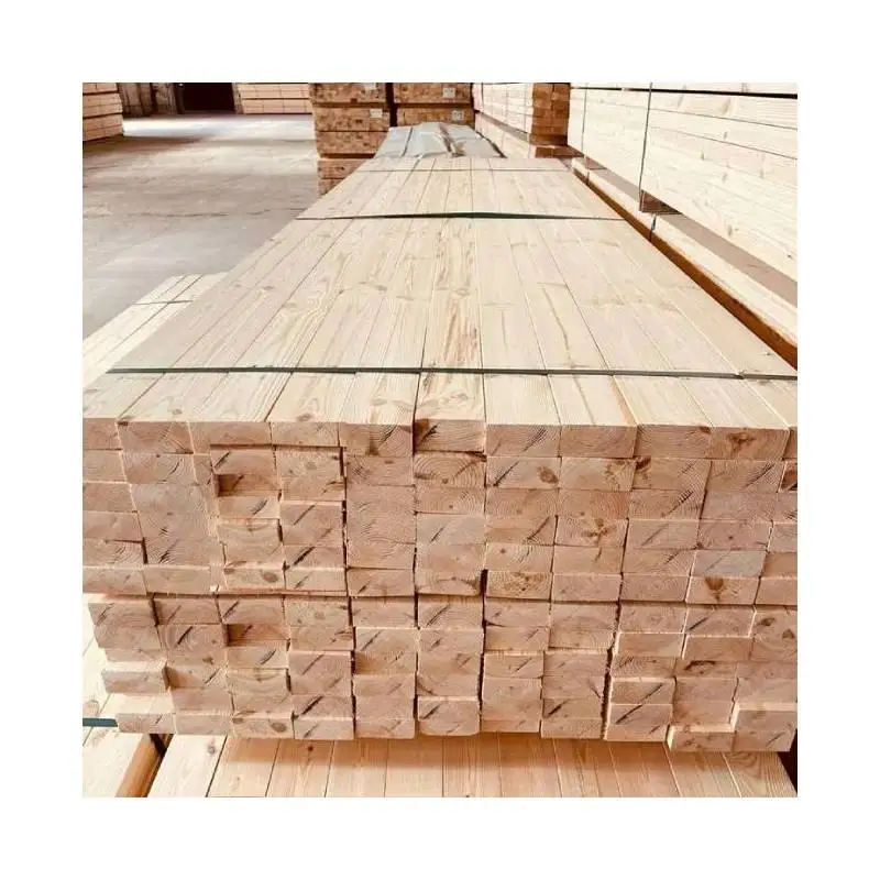100% Natural Pine Sawn Timber/lumber/ Round Wood - White Pine Planks ...