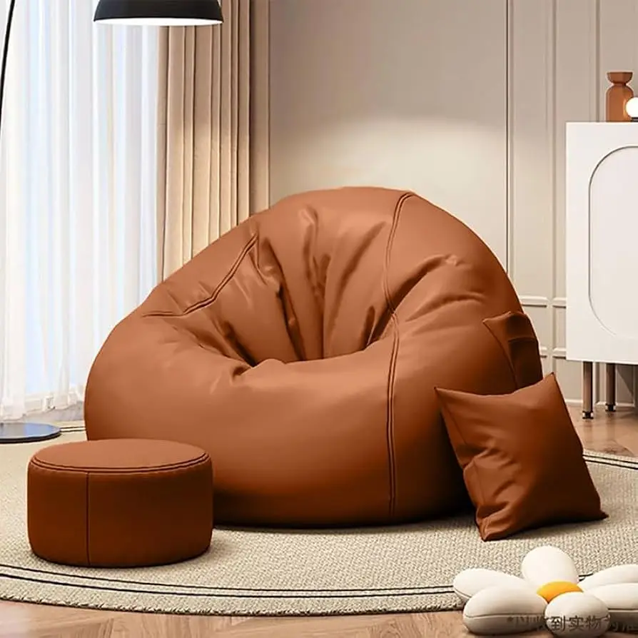 Large Outdoor Blue Color Bean Bag Inflatable Giant Coffee Cozy Indoor ...