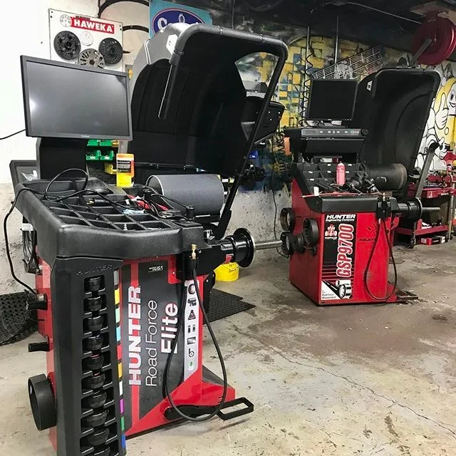 Hunter Wheel Balancer - Precision for Tire Workshops