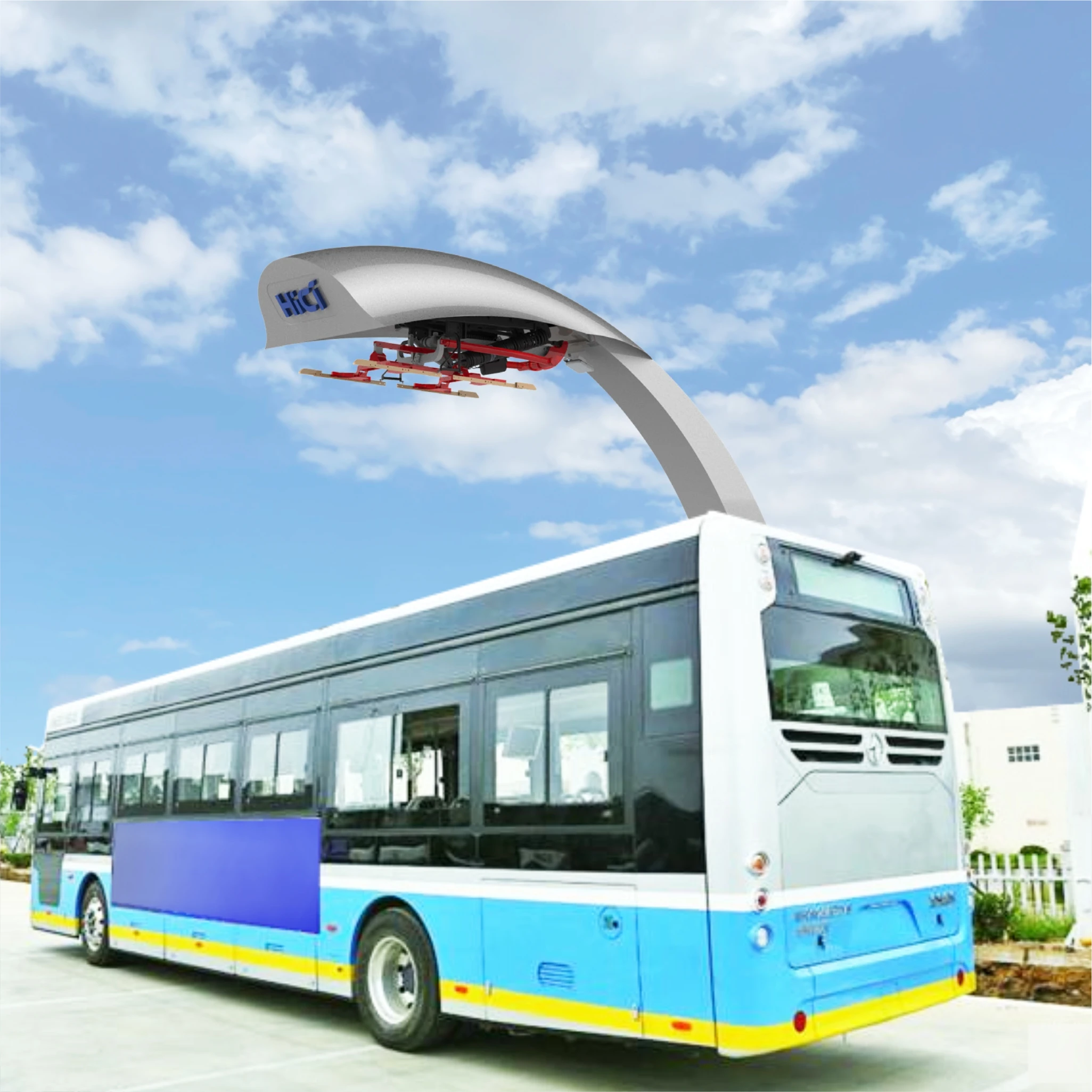 300kw-600kw Pantograph Charger for Buses - Fast & Reliable