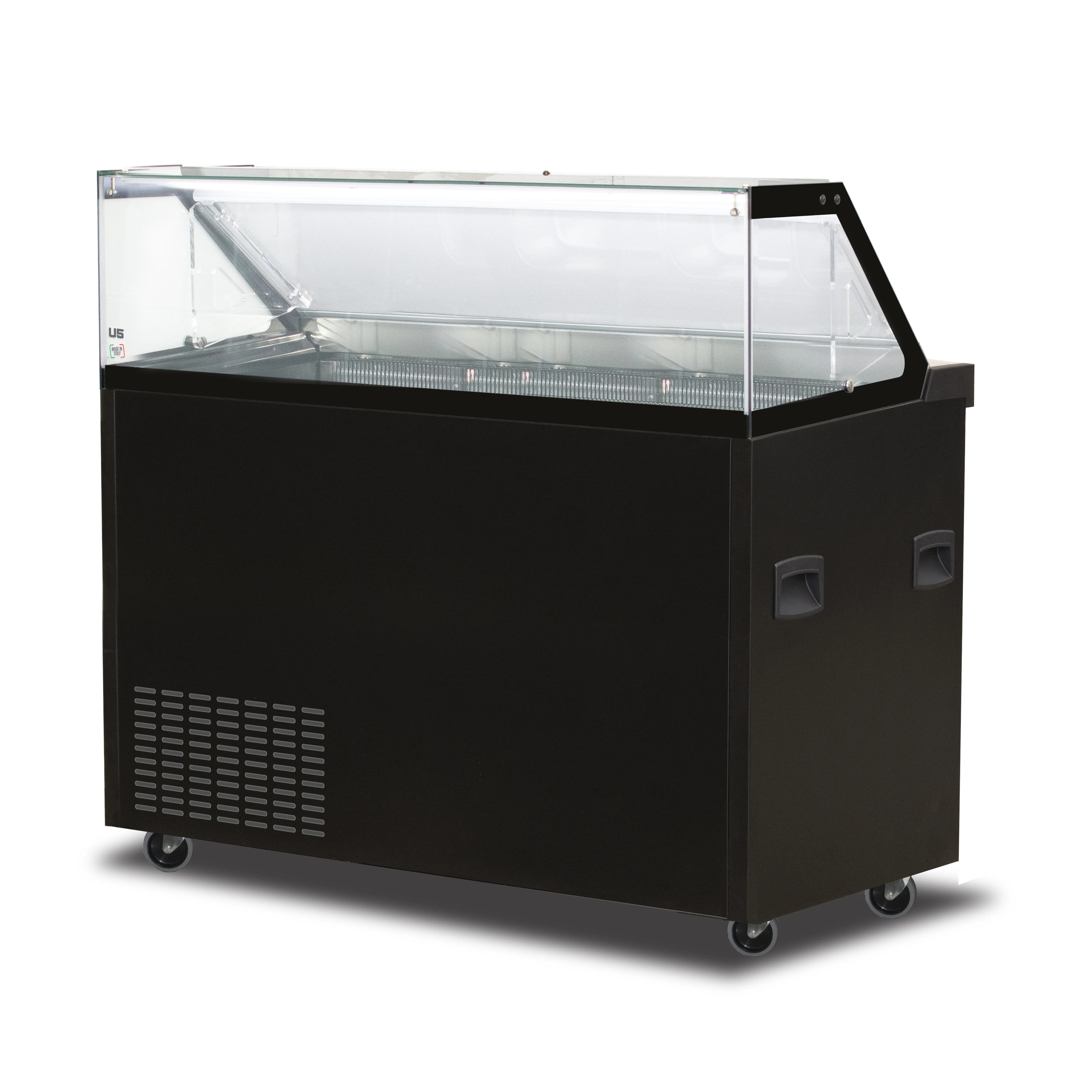 Gelato Dipping Showcase Made In Italy Top Quality Evoque 7 7 Pan For ...