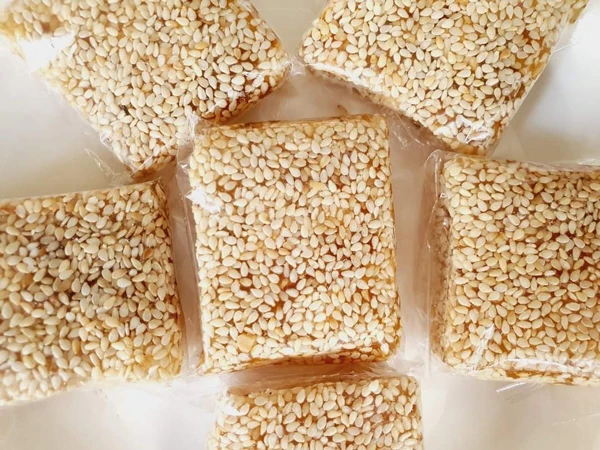 Sesame Seed Candy Squares Good Crunch Not Overly Sweet Made From Sugar ...
