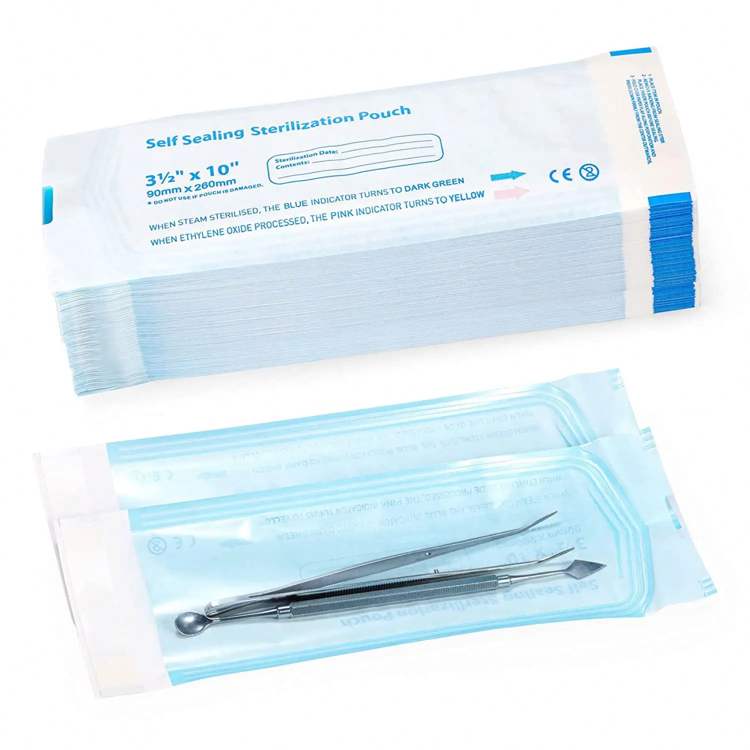 Large Size Medical Disinfection Packing Bag - Self Seal Pouch