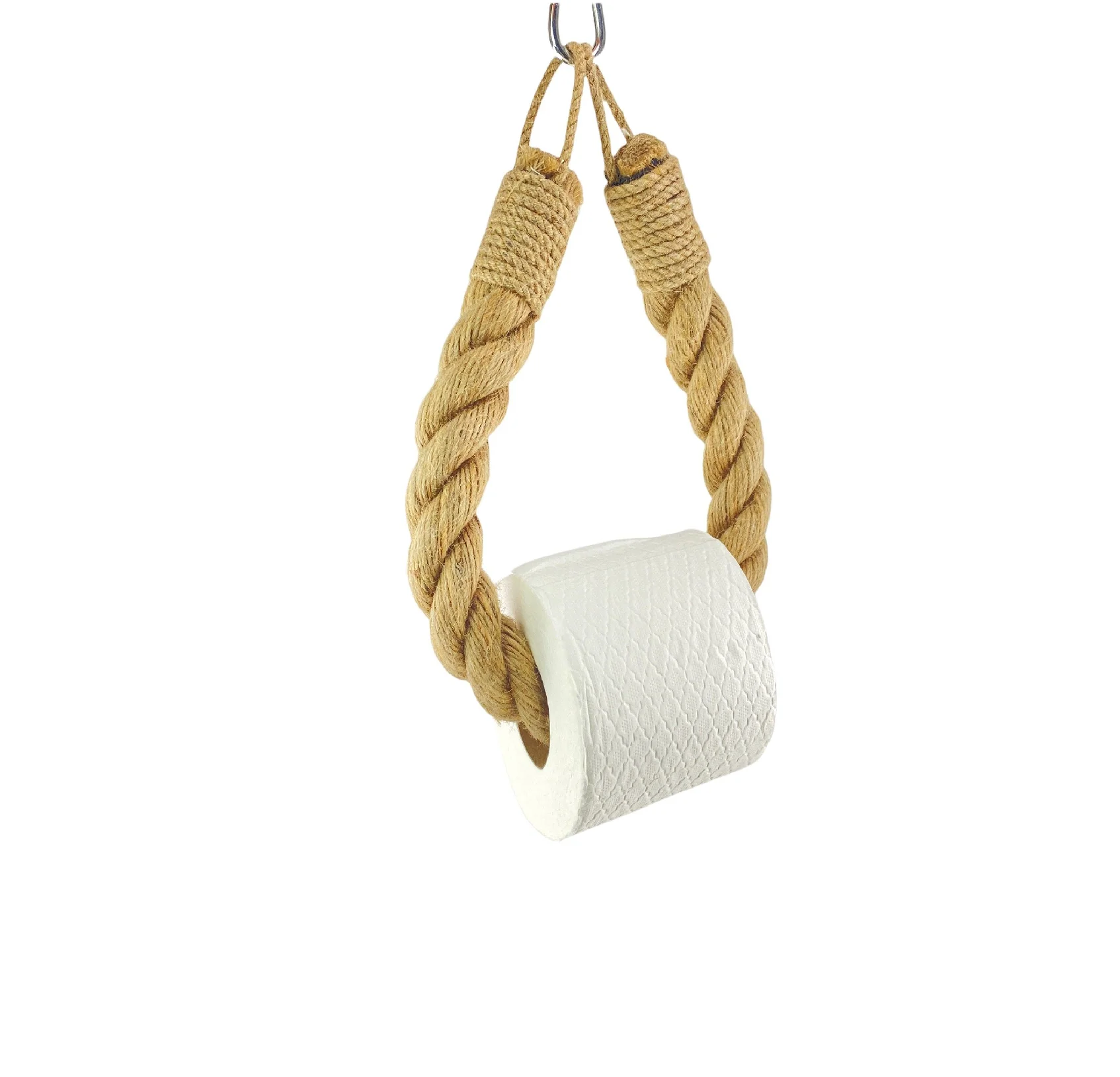 Standing Rope Toilet Tissue Holder Toilet Paper Holder Toilet Roll ...