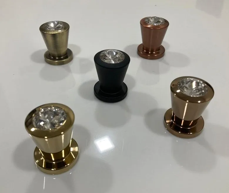 Premium Quality Diamond Studded Cabinet Knob Manufacture In Stainless ...