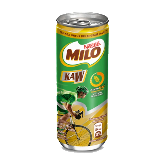 Milo RTD Kaw速溶巧克力粉饮料240毫升x 24罐| Alibaba.com