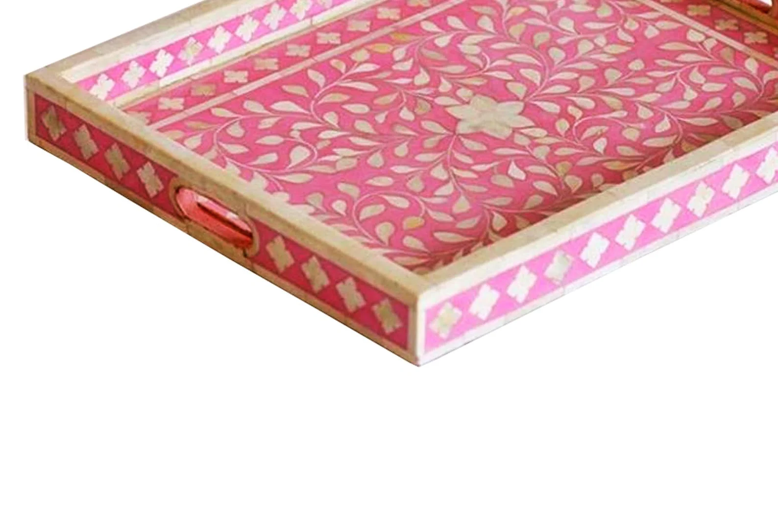 High Quality Bone Inlay Serving Tray For Kitchenware And Tabletop ...