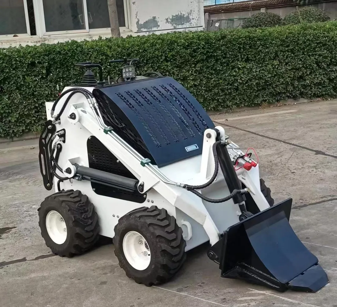 2023 Mini Wheel Skid Steer Loader Good Price Loader Good Quality Skid ...
