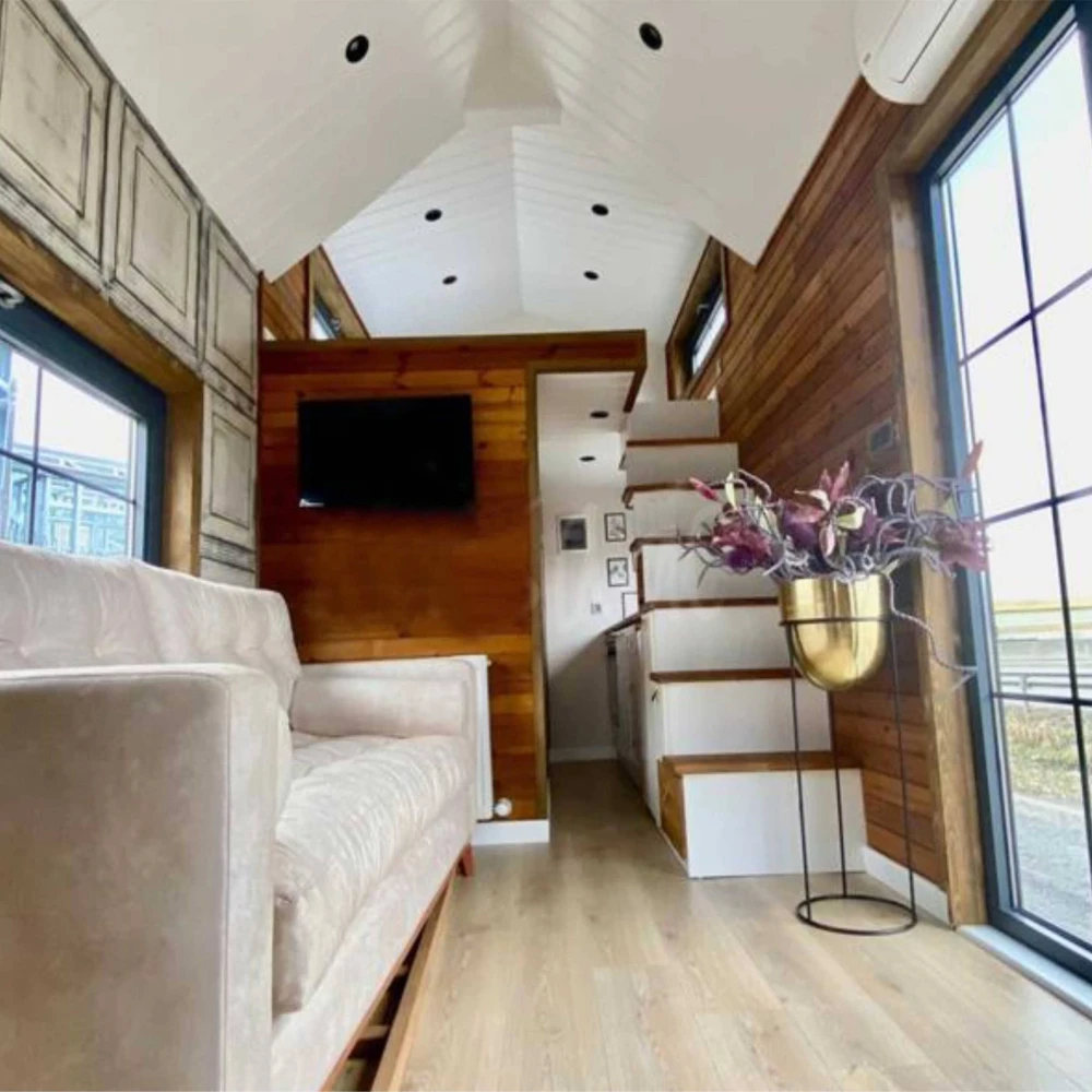 Tiny House Portable House English Style For Caravan Fire Proof Factory ...