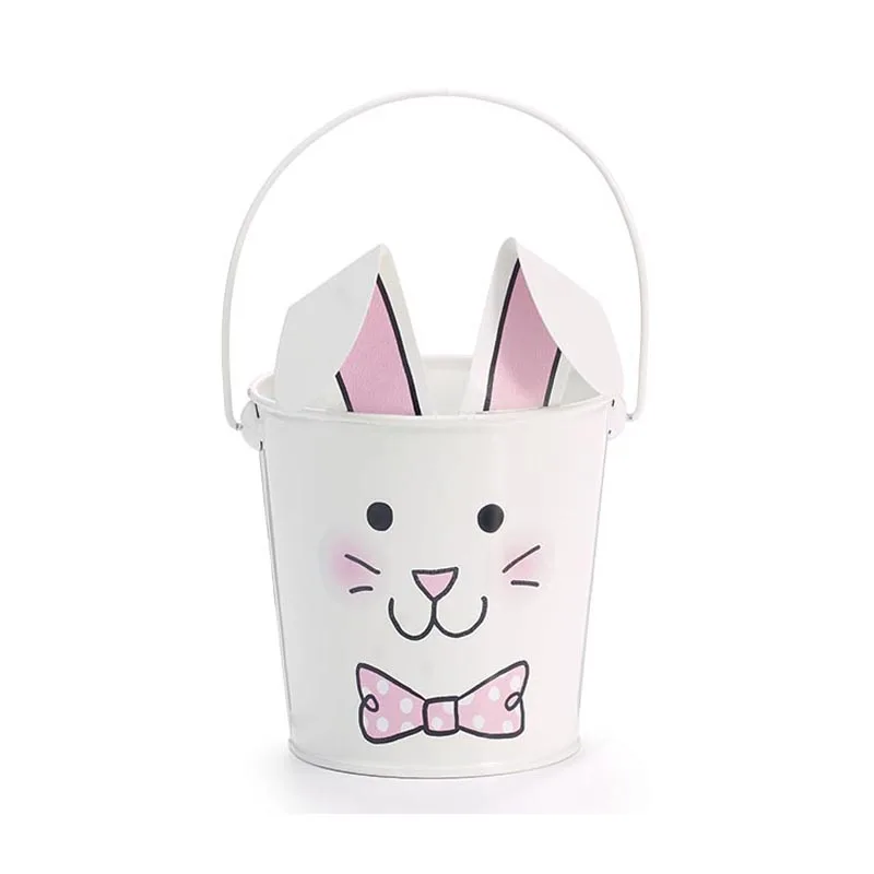 Adorable Bunny Buckets - Perfect for Easter Decor & Planters