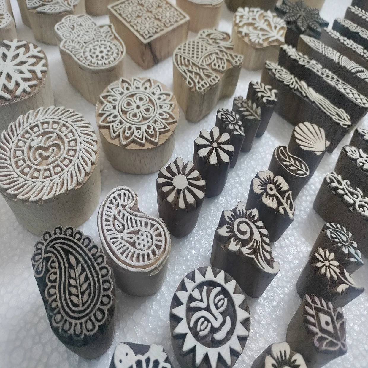 Custom Made Wooden Henna Printing Blocks Ideal for Henna Printing by ...