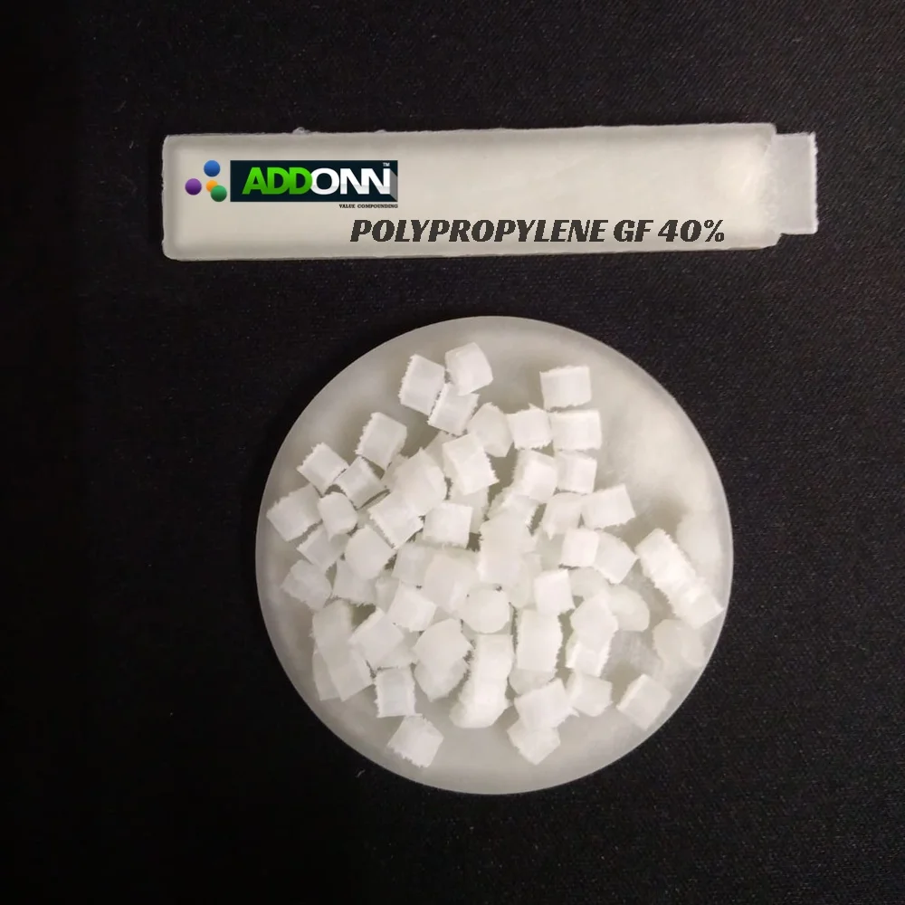Polypropylene Gf 40% Plastic Materials High Stiffness Pp Granule For ...