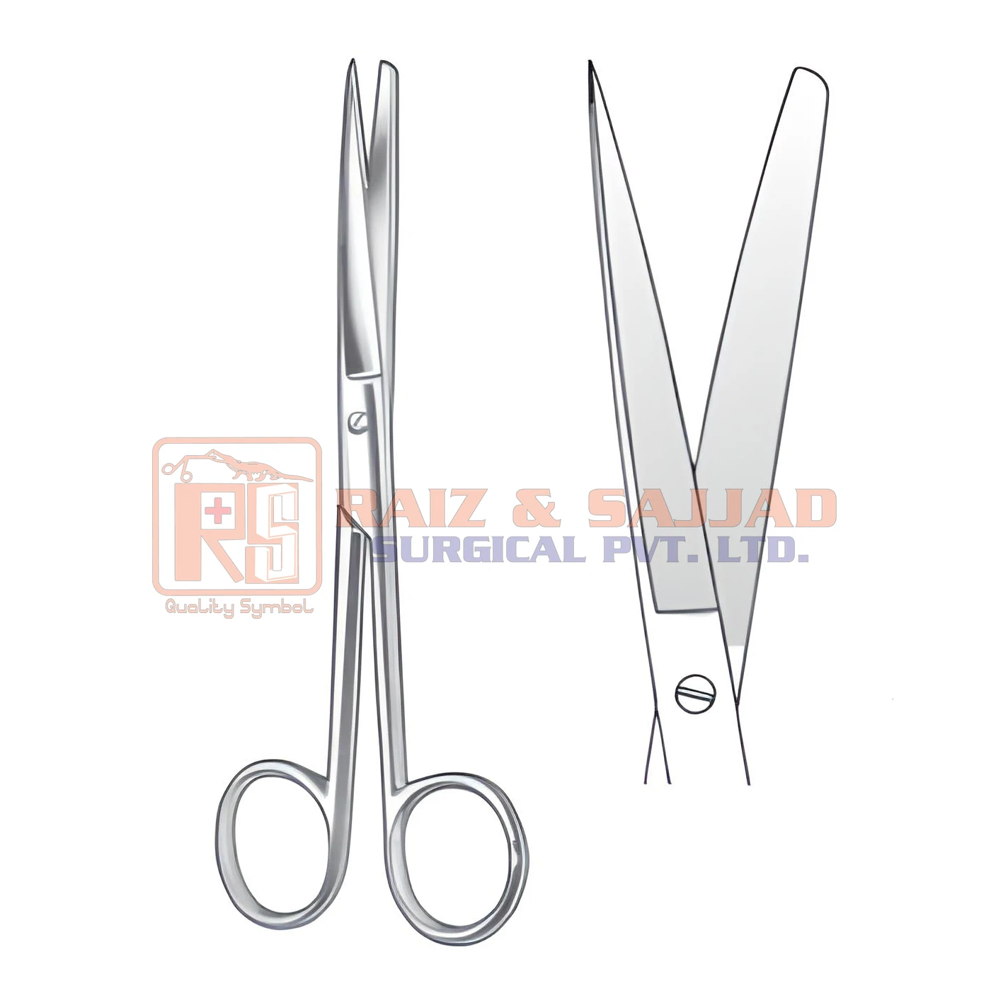 Top-notch Quality Surgical Scissors Sharp/blunt Grazil Straight Fine ...