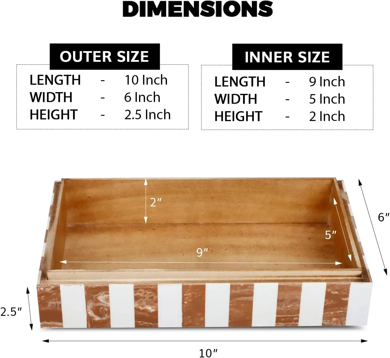 Home Chevron Collection,Storage Organizer Decorative Box Multipurpose ...