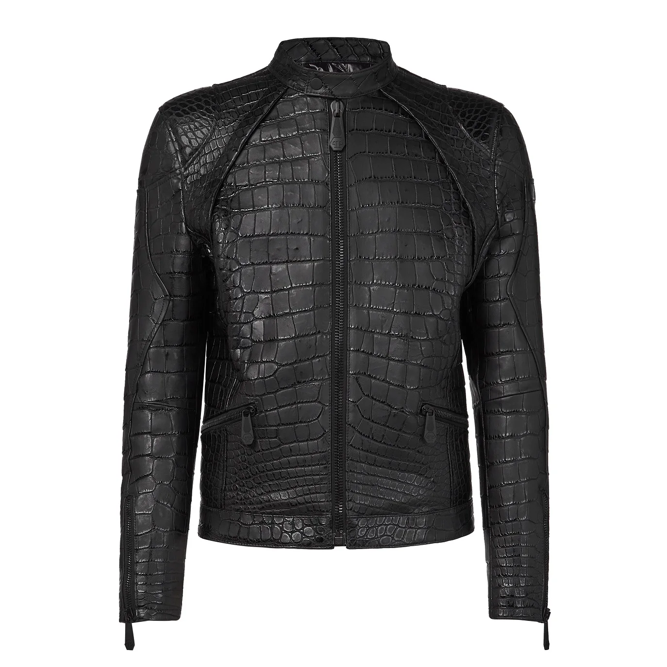 2022 Latest Design Jacket With Snakeskin Python Breathable Embossed Men ...