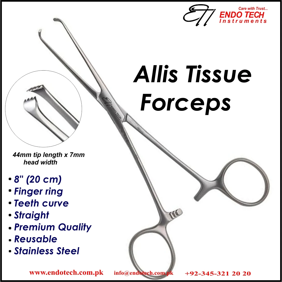 VATS MICS Satinsky Debakey Lung Grasping Forceps Chest Tube Passers ...