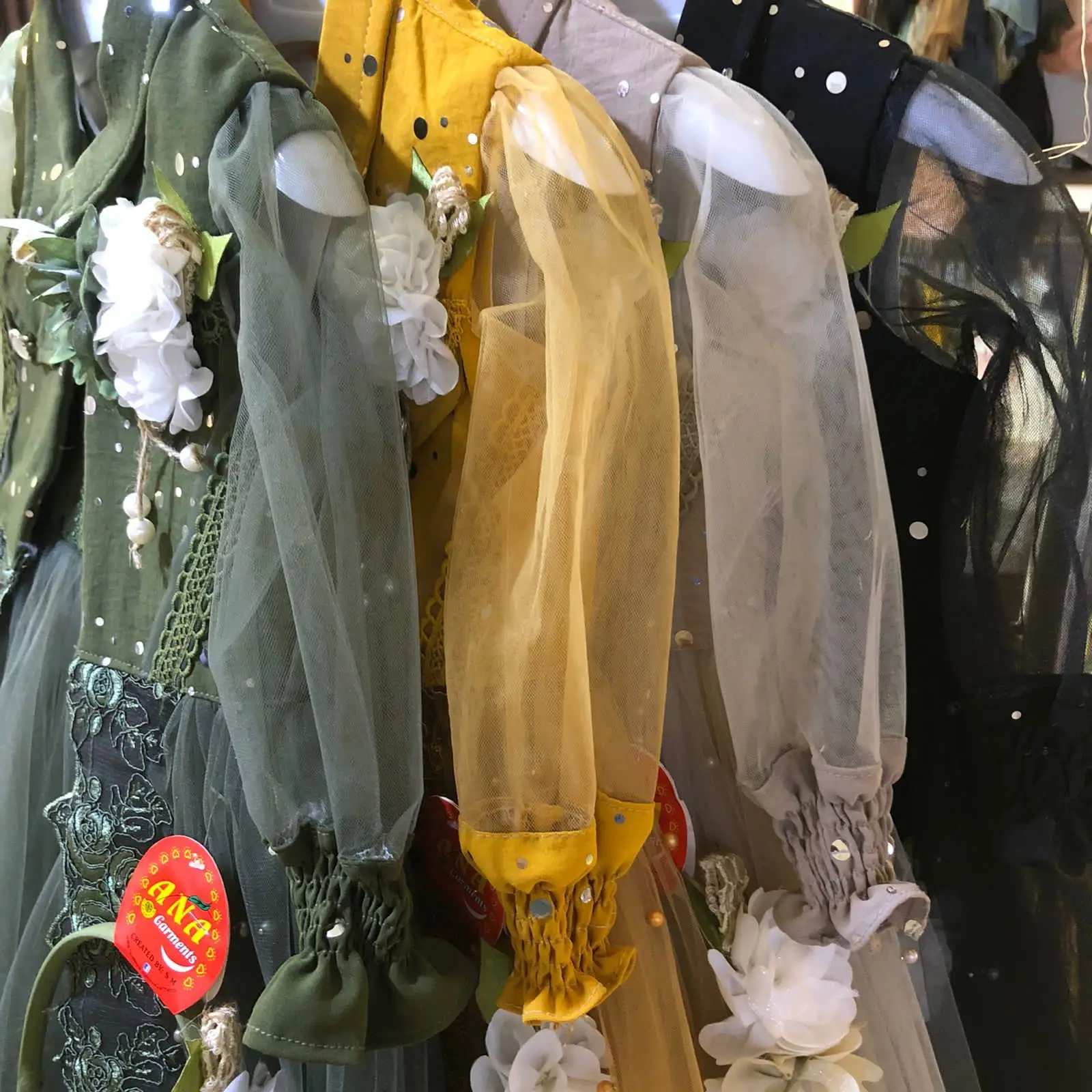 2023 Special Gown Big Frock Baby Girl Pink Flower Frocks