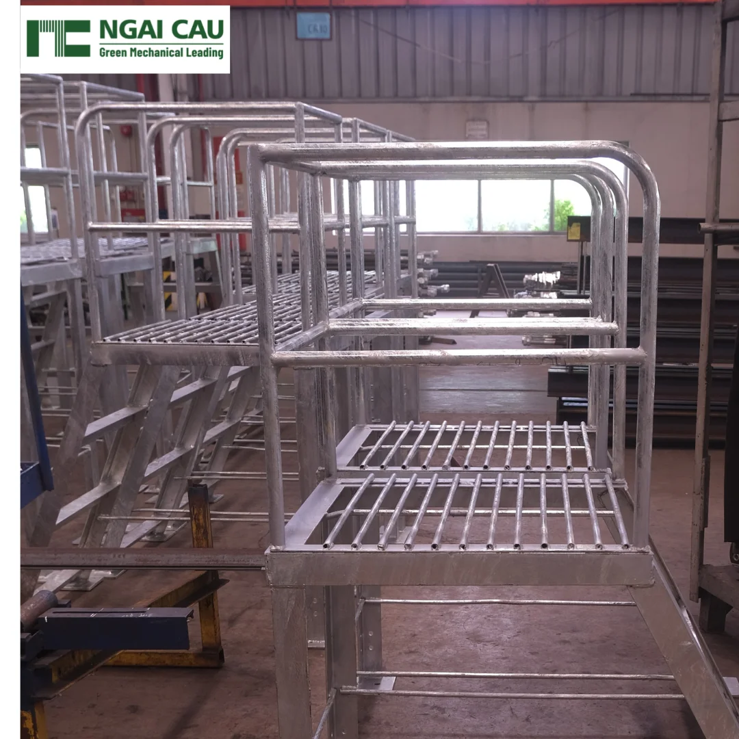 Hot Dip Galvanized Steel Working Platform Steel Structure for Working ...