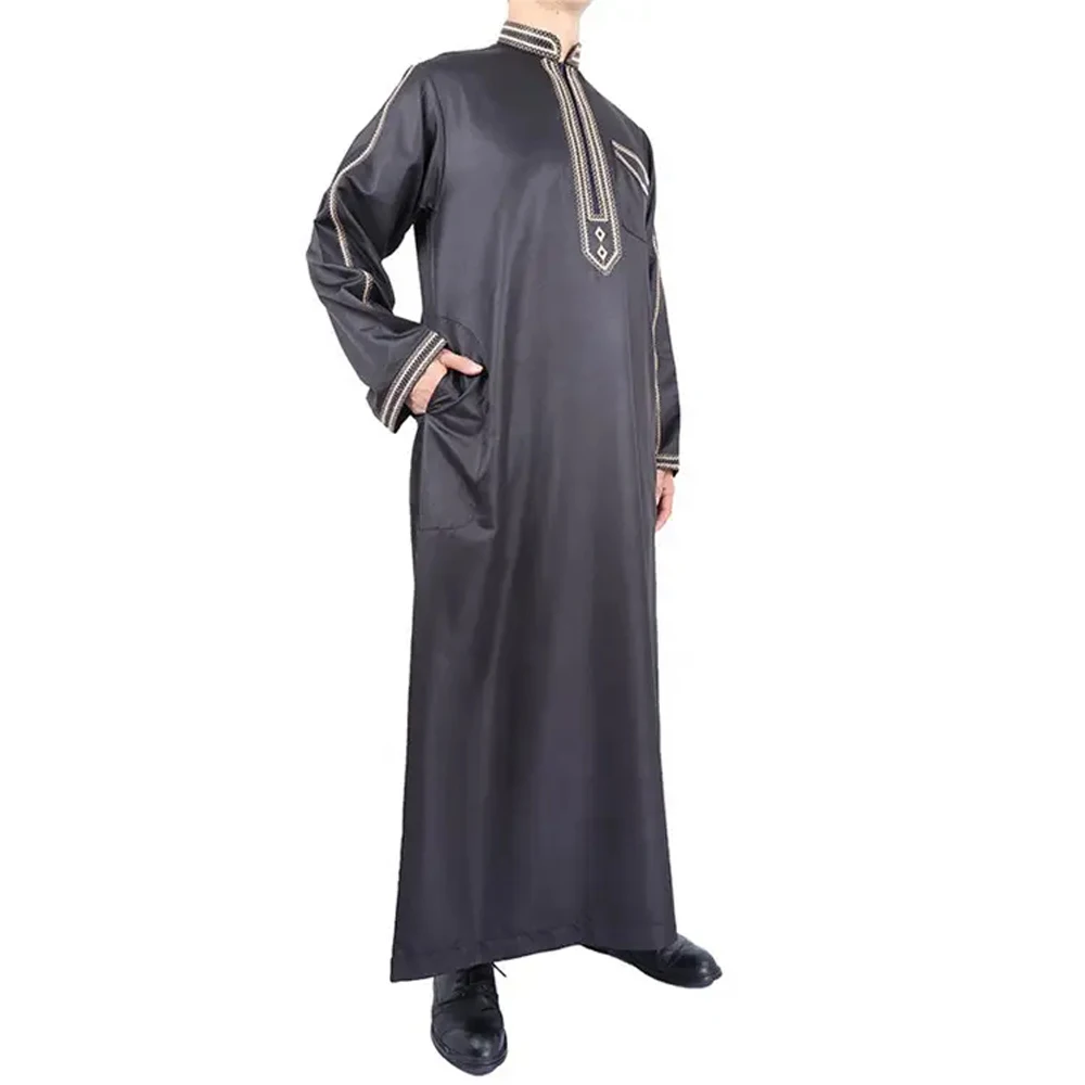 Wholesale Islamic Clothing Thobe For Men's New Fashion Kuwait Moroccan ...