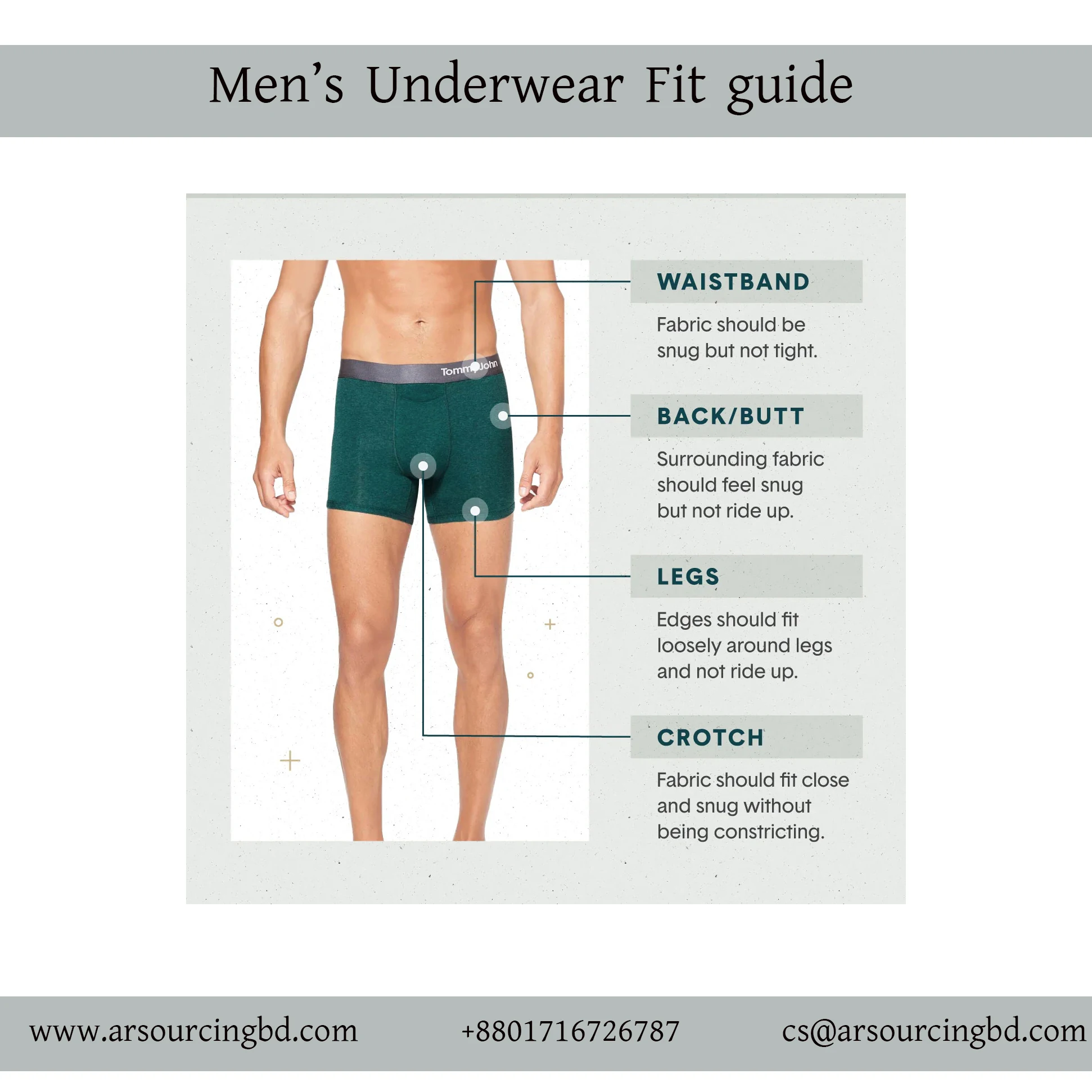 Premium Quality Men's Versatile Underwear Cotton Underwear For Men ...