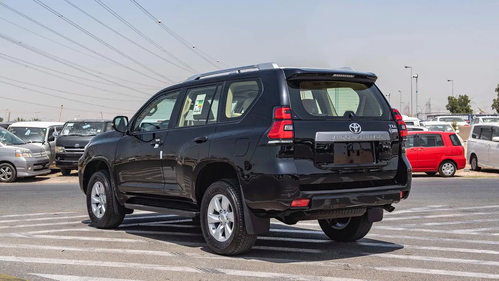 Clean Used Toyota Land Cruiser Prado Matte Black Edition