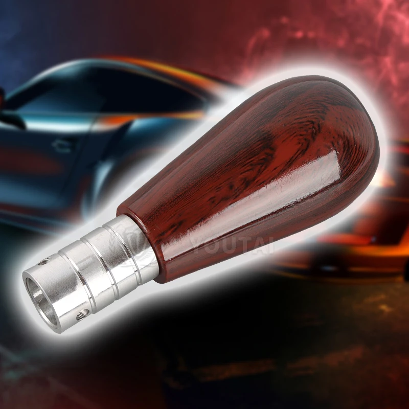 Car Shift Knob Shifter Universal Imitated Wooden Manual Gear Stick Lever