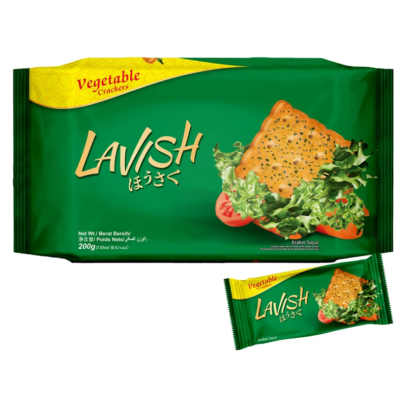 Shoon Fatt Sandwich Biscuits Lavish Vegetable Crackers 200g X 12 Pkts ...