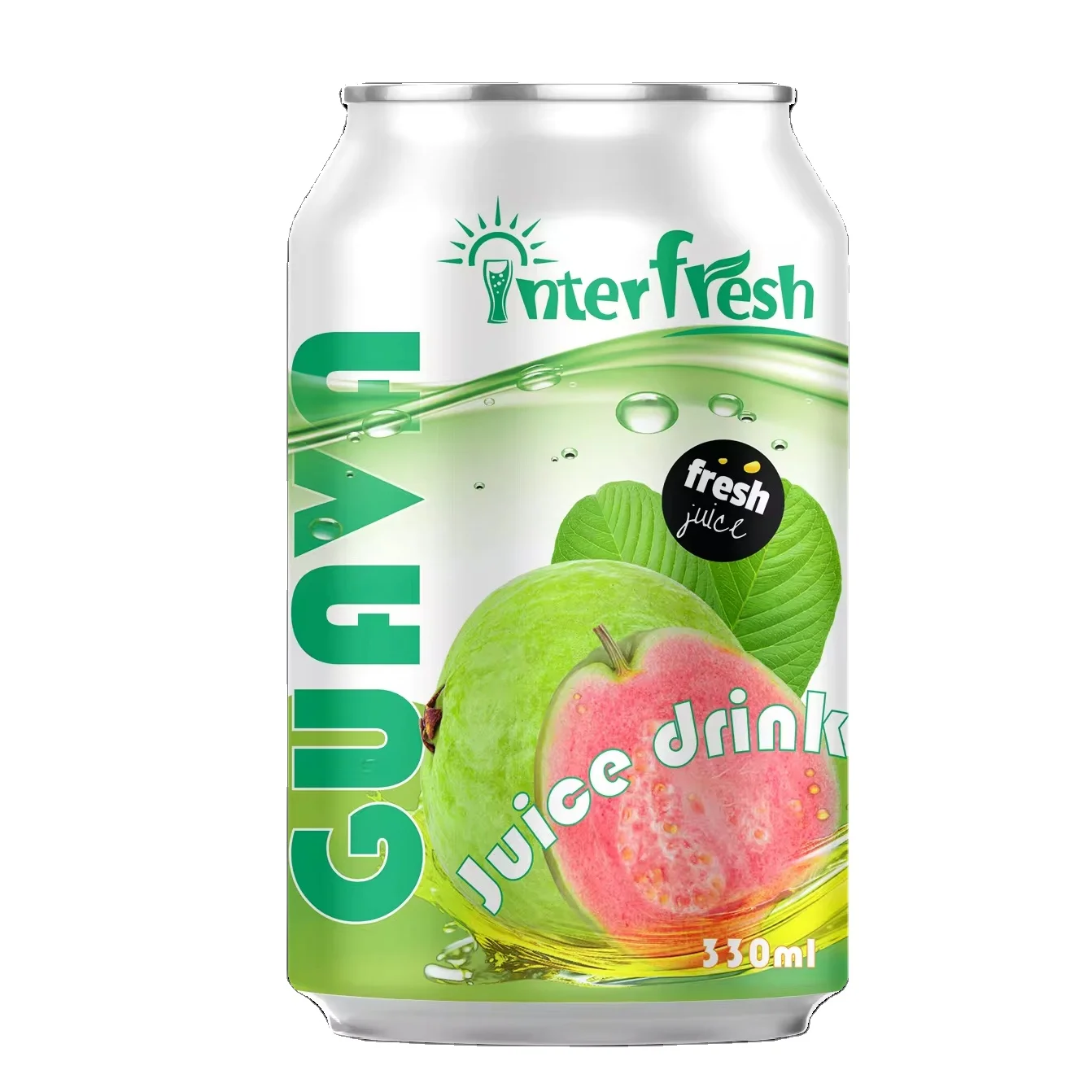 330ml Pineapple Fruit Juice Drink Free Sample In Aluminum Can Tropical ...