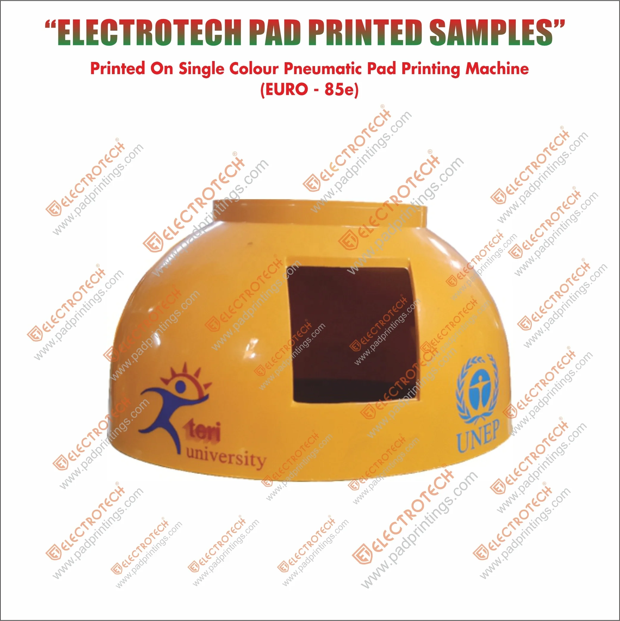 Single Color Desktop Automatic Tampon Ink Cup Pad Printing Machine Hi ...