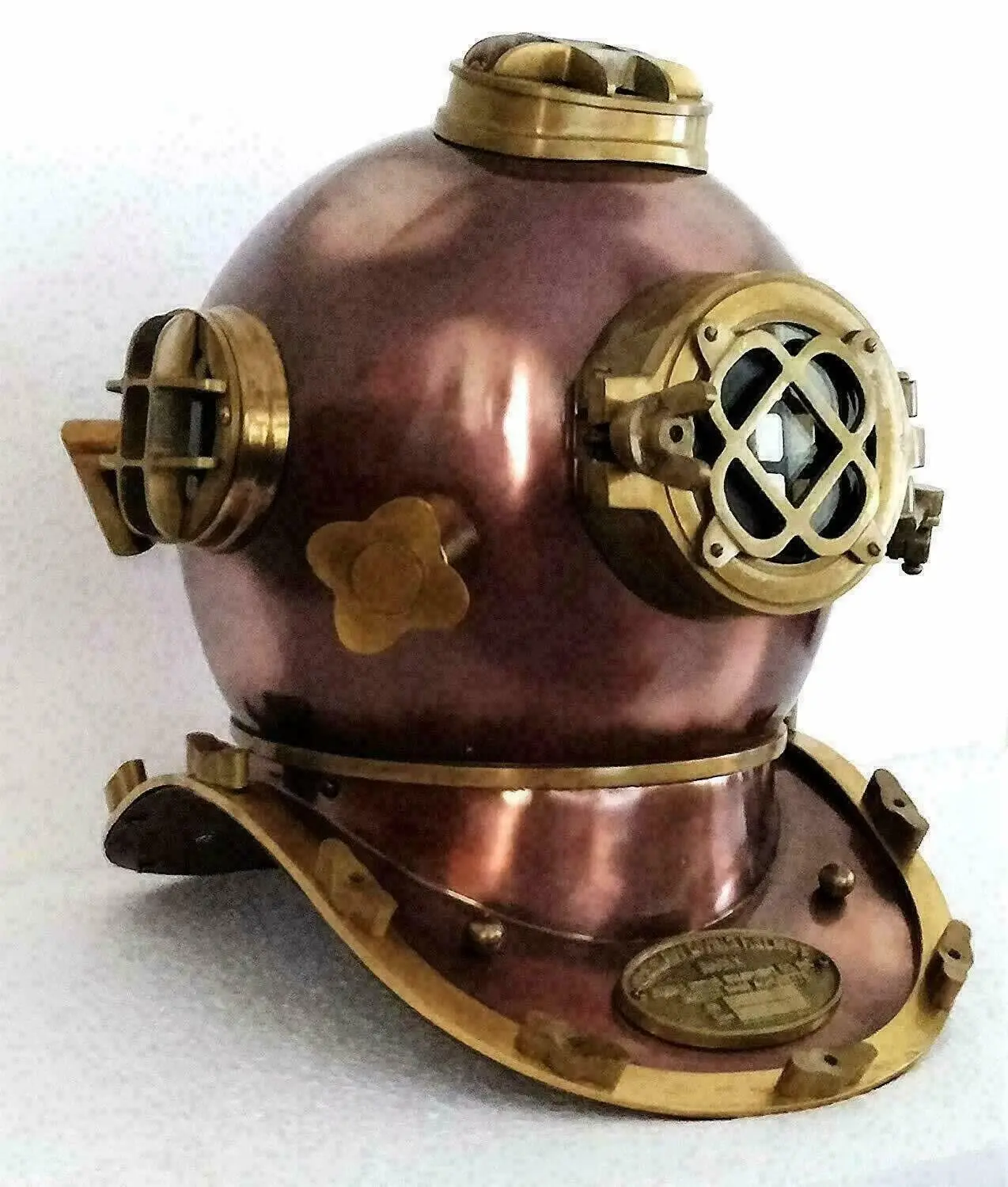 Antique Diving Vintage Scuba Helmet Mark V Us Navy Deep Sea Divers ...